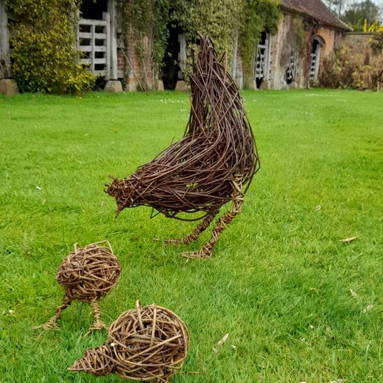 Willow Chicken Sculpture Course | Musgrove Willows