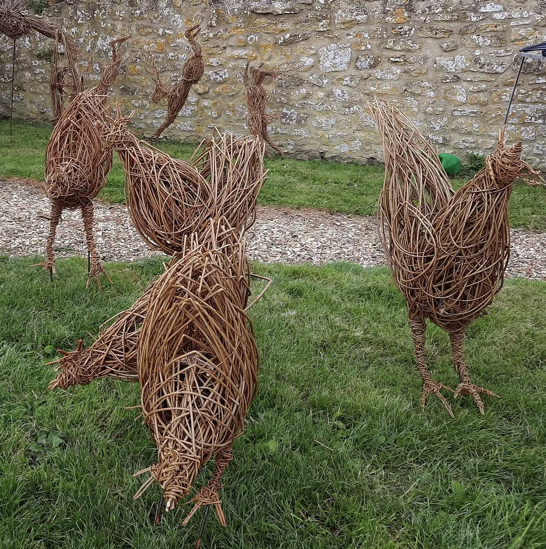 Willow Chicken Sculpture Course | Musgrove Willows